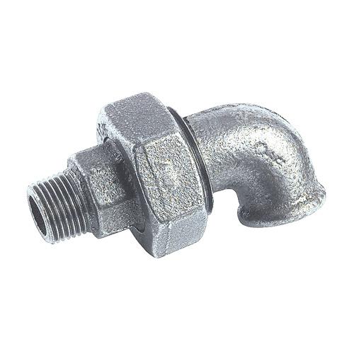 Coude en fonte union conique mâle femelle galvanisé (diamètre au choix ... Coude en fonte union conique mâle femelle galvanisé (diamètre au choix ...