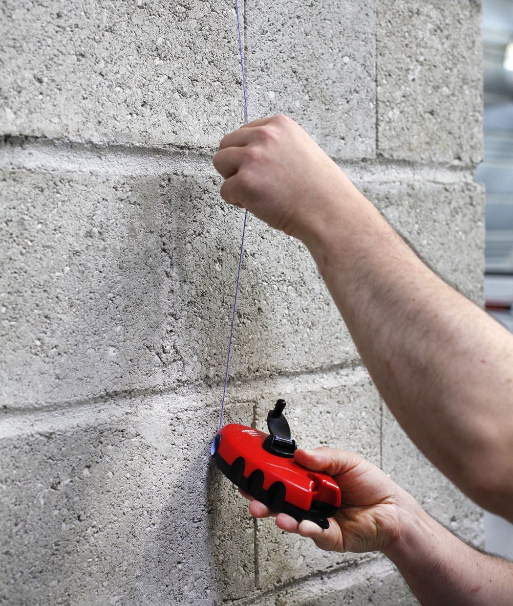 Cordeau à tracer + recharge de poudre - Niveaux, cordeaux, crayons ...